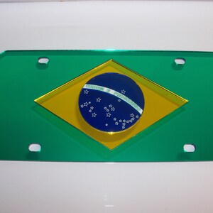 Brazil, Brazilian Flag License Plates Brand NEW! - Etsy
