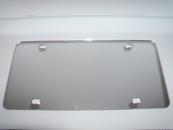 20 Blank Mirrored Acrylic License Plates 12 x 6 | Etsy