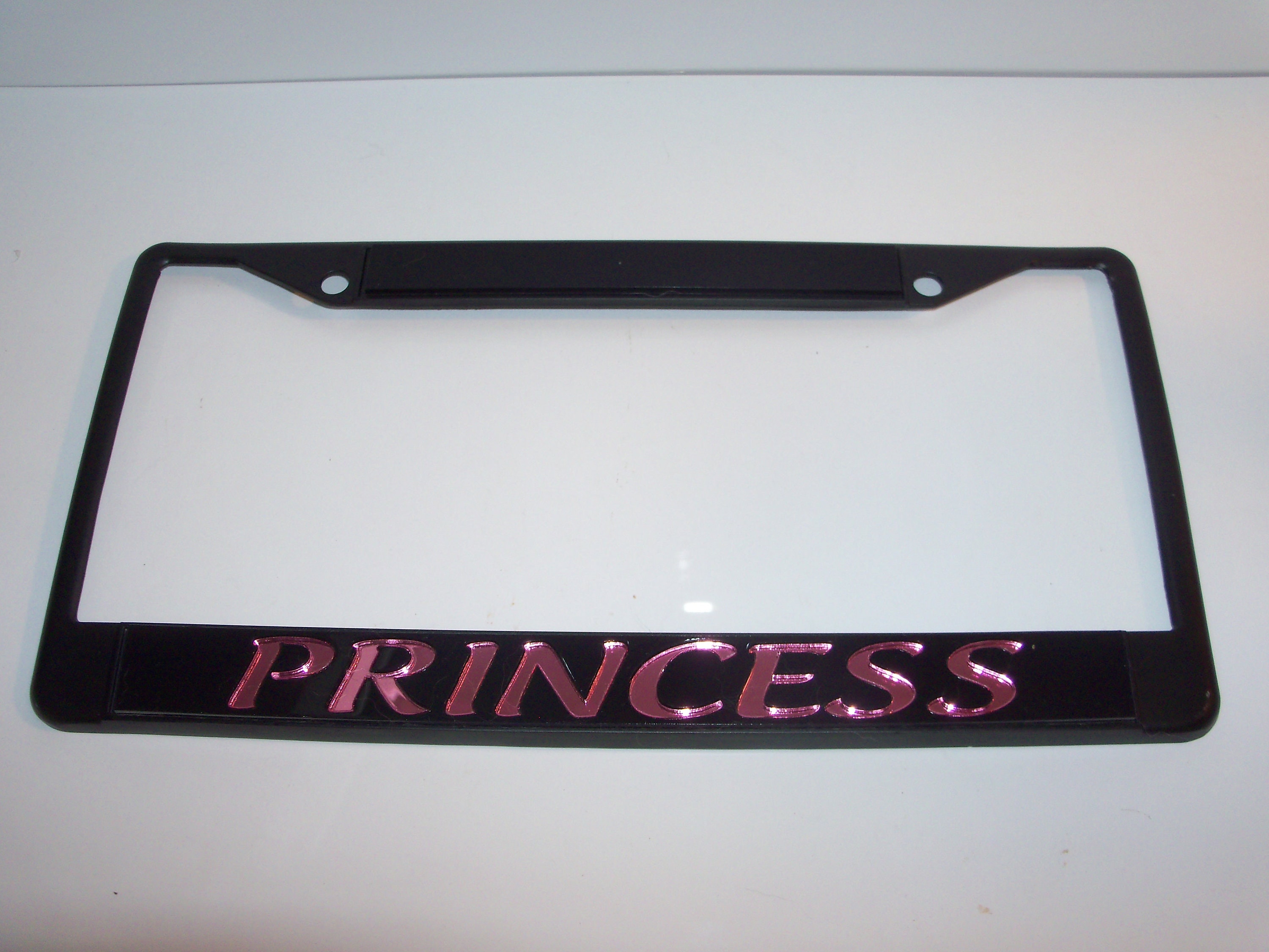 Princess License Plate Frame Brand New! - Etsy