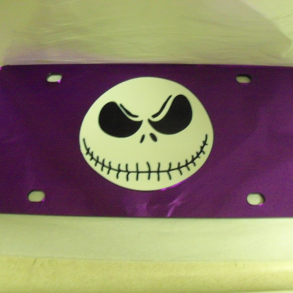 Jack Skellington License Plates - Etsy
