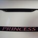 Princess License Plate Frame Brand New - Etsy