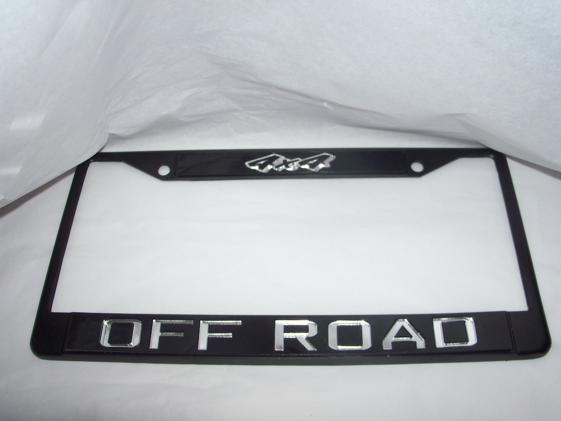 Off Road 4x4 Country Mudding License Plate Frame | Etsy
