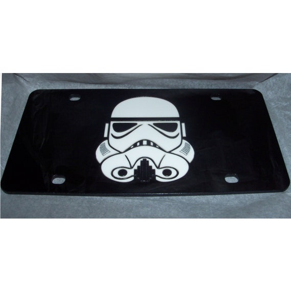 Trooper Inspired Laser Cut License Plate NEW - Etsy