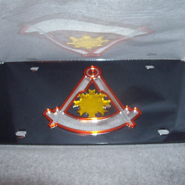Masonic License Plate Frame - Etsy