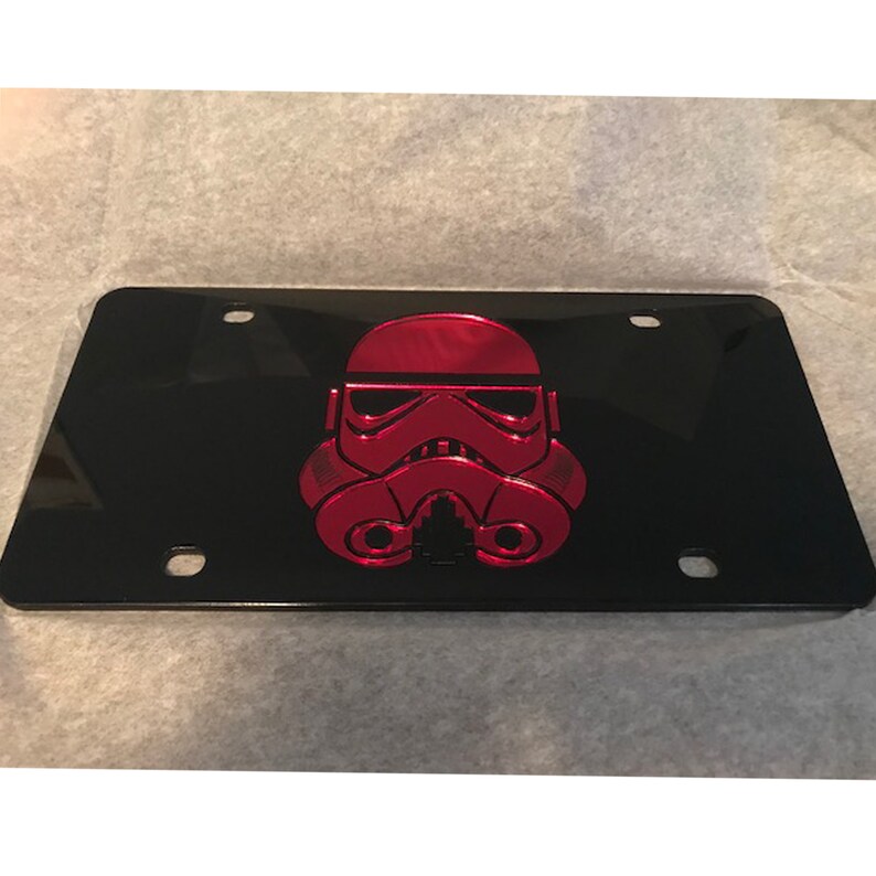 Trooper Inspired Laser Cut License Plate NEW - Etsy