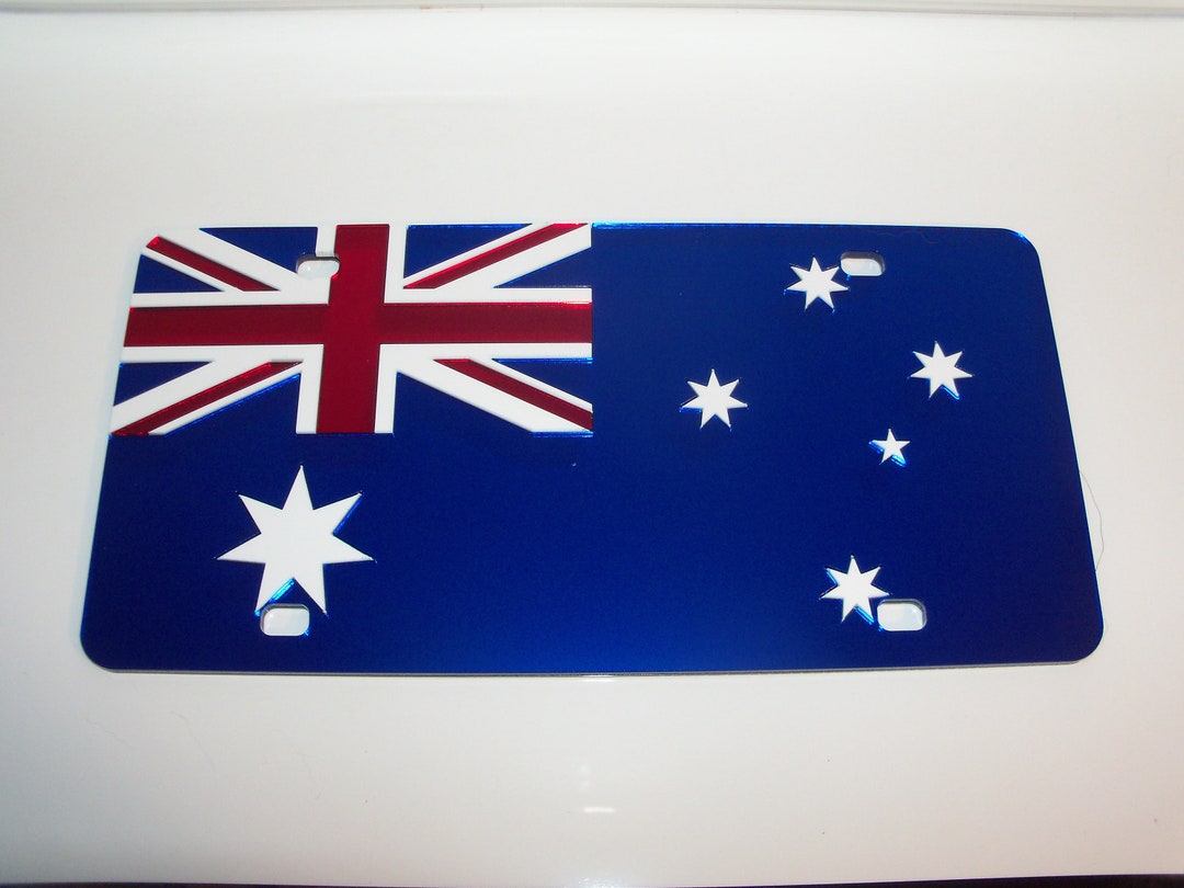 Australian, Australia Flag License Plates Brand NEW! - Etsy