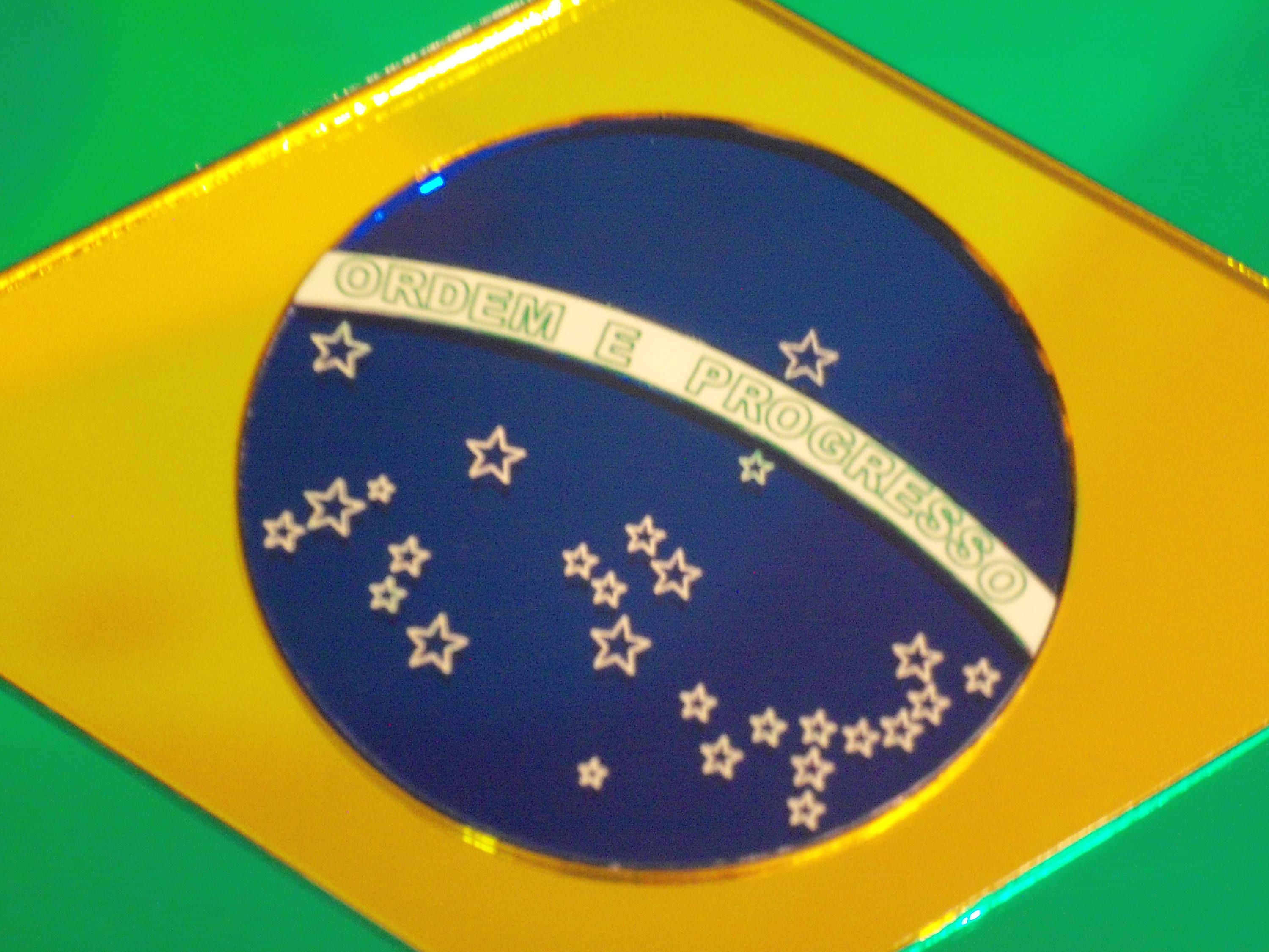 Brazil Brazilian Flag License Plates Brand NEW | Etsy