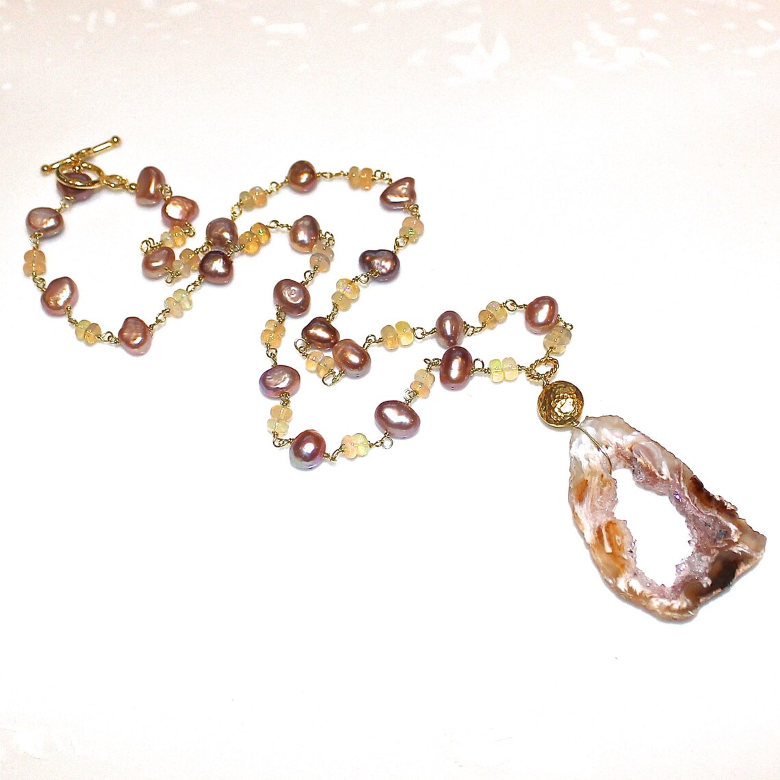 Druzy Jewelry Geode Necklace Geode Jewelry Druzy Necklace - Etsy