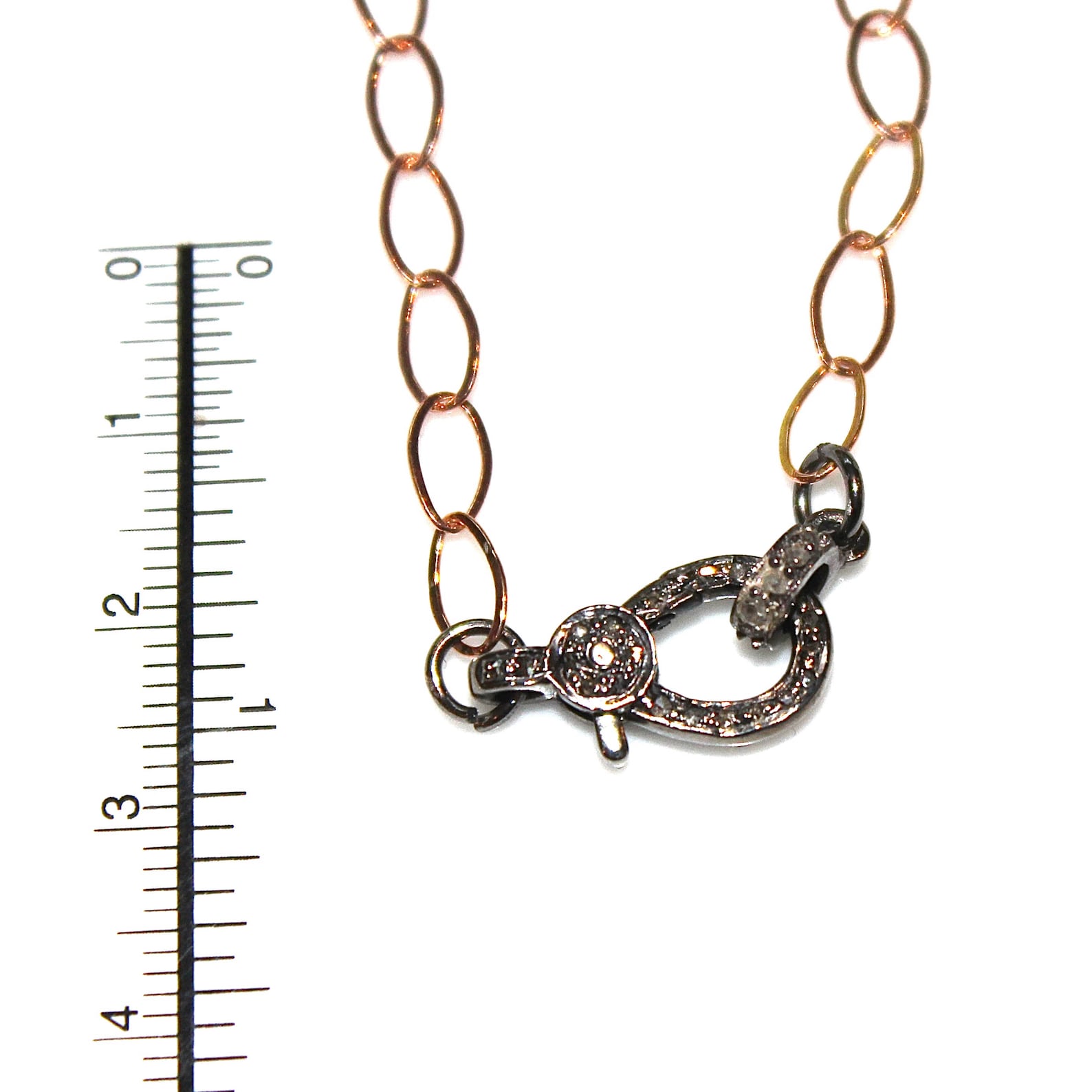 Diamond Lock Necklace Black Gold Necklace Rose Gold Necklace Diamond ...