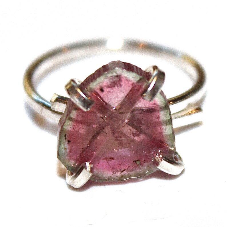 Large Watermelon Slice Tourmaline Ring Tourmaline Ring Raw - Etsy Large Watermelon Slice Tourmaline Ring Tourmaline Ring Raw - Etsy