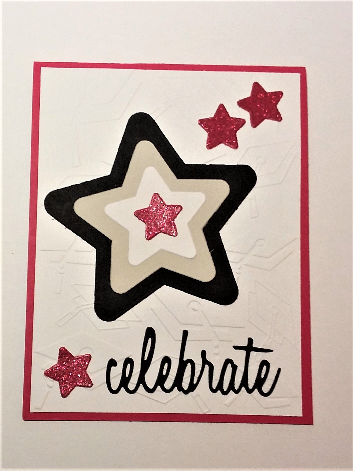 Celebrate, Congratulations, Graduation, Handmade, Unique, Stars, Black ...