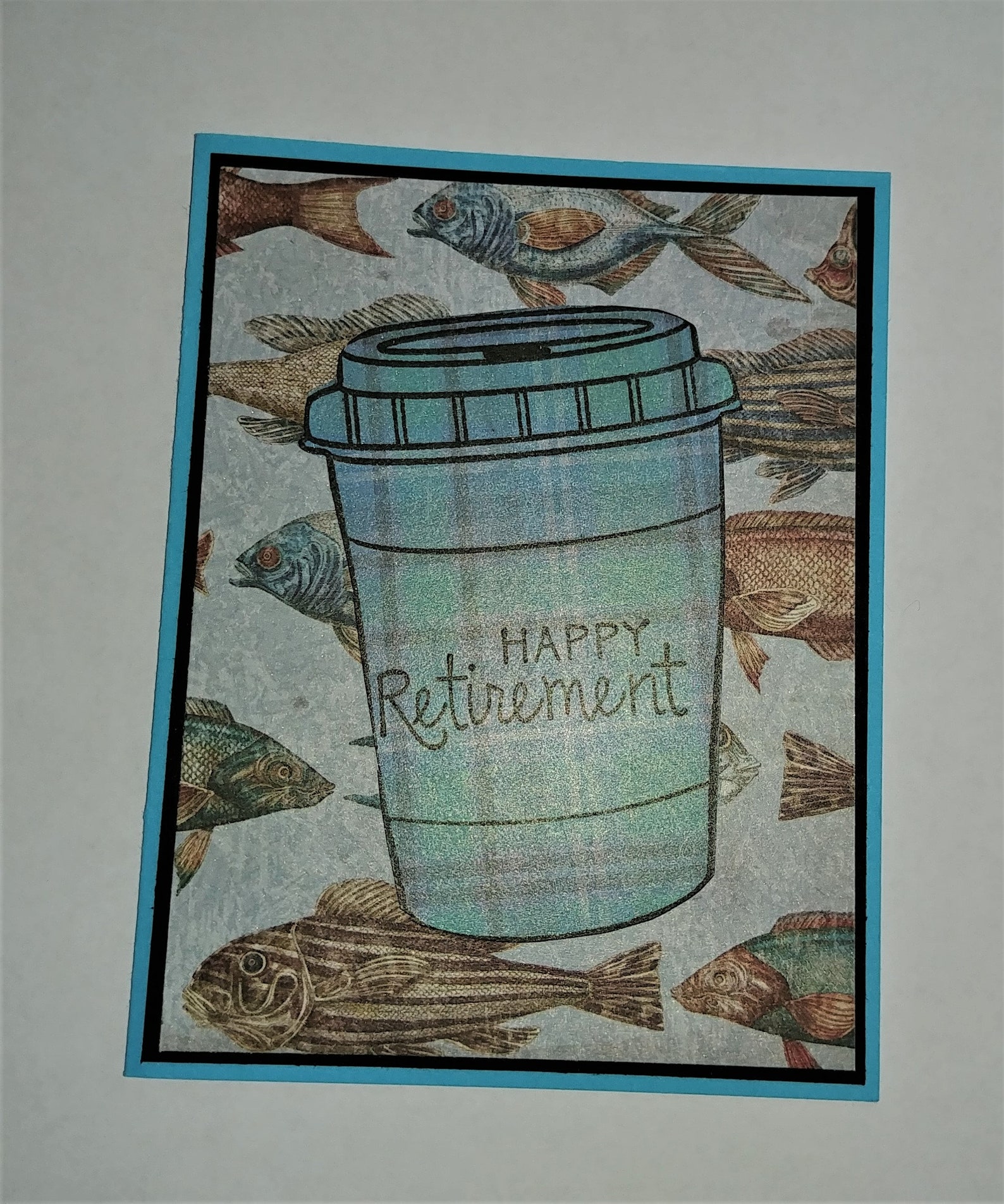 Retirement Congratulations Fish Fishing Card for a Man - Etsy