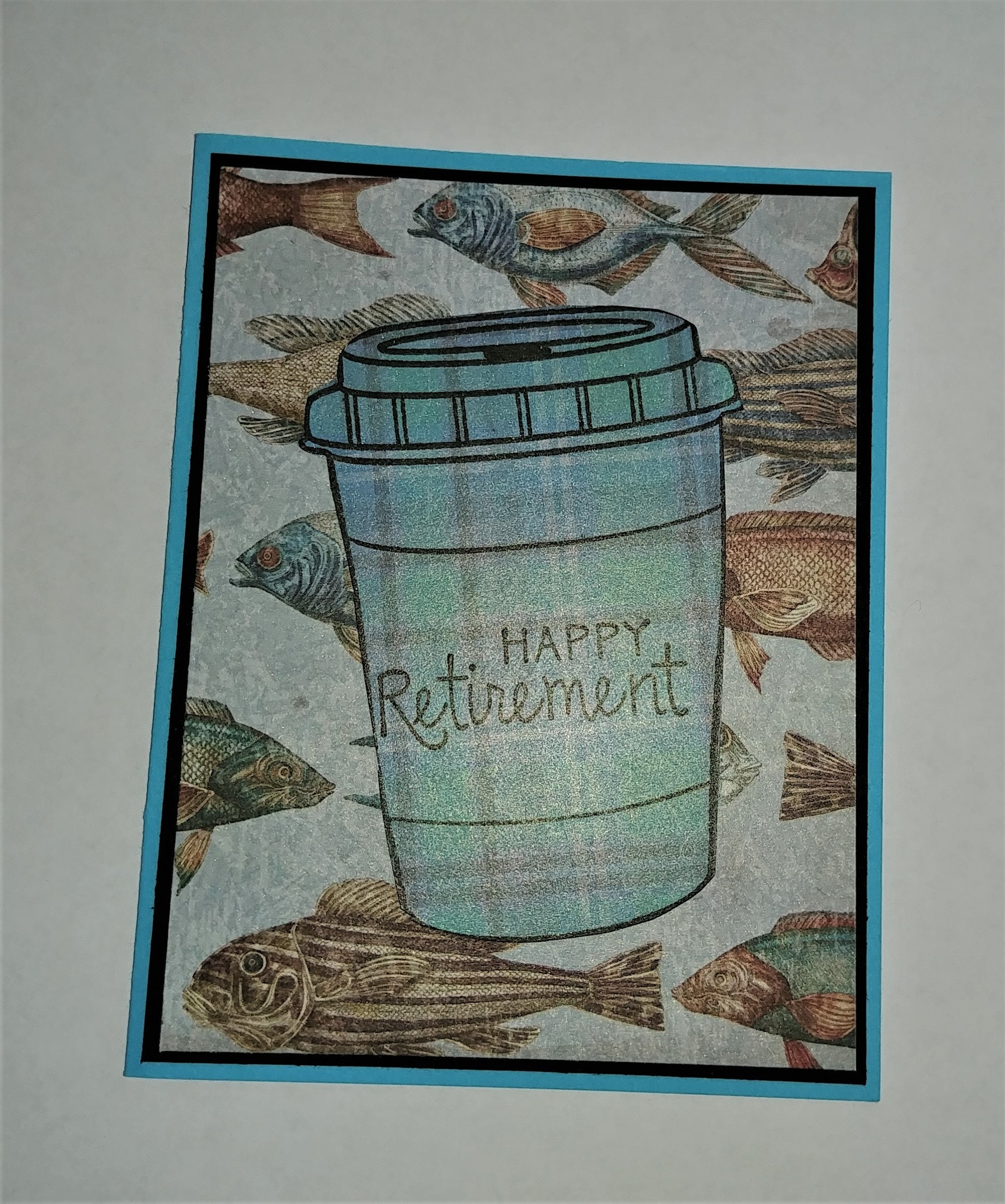 Retirement Congratulations Fish Fishing Card for a Man - Etsy