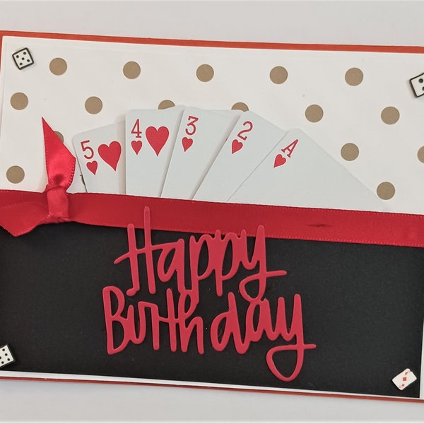Birthday Card for Bridge Players - Etsy