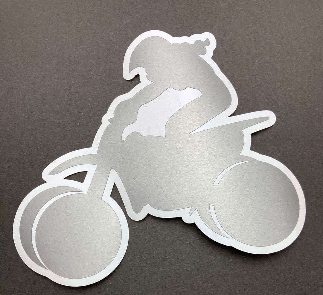 ATV Girl Vinyl Decal Sticker Quad Permanent Removeable - Etsy