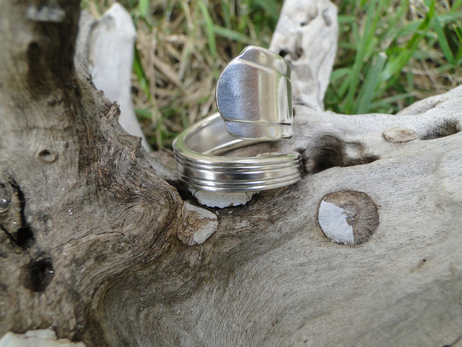Vintage Silverware Swirl Ring WM Rogers Mfg Co IS Sovereign - Etsy