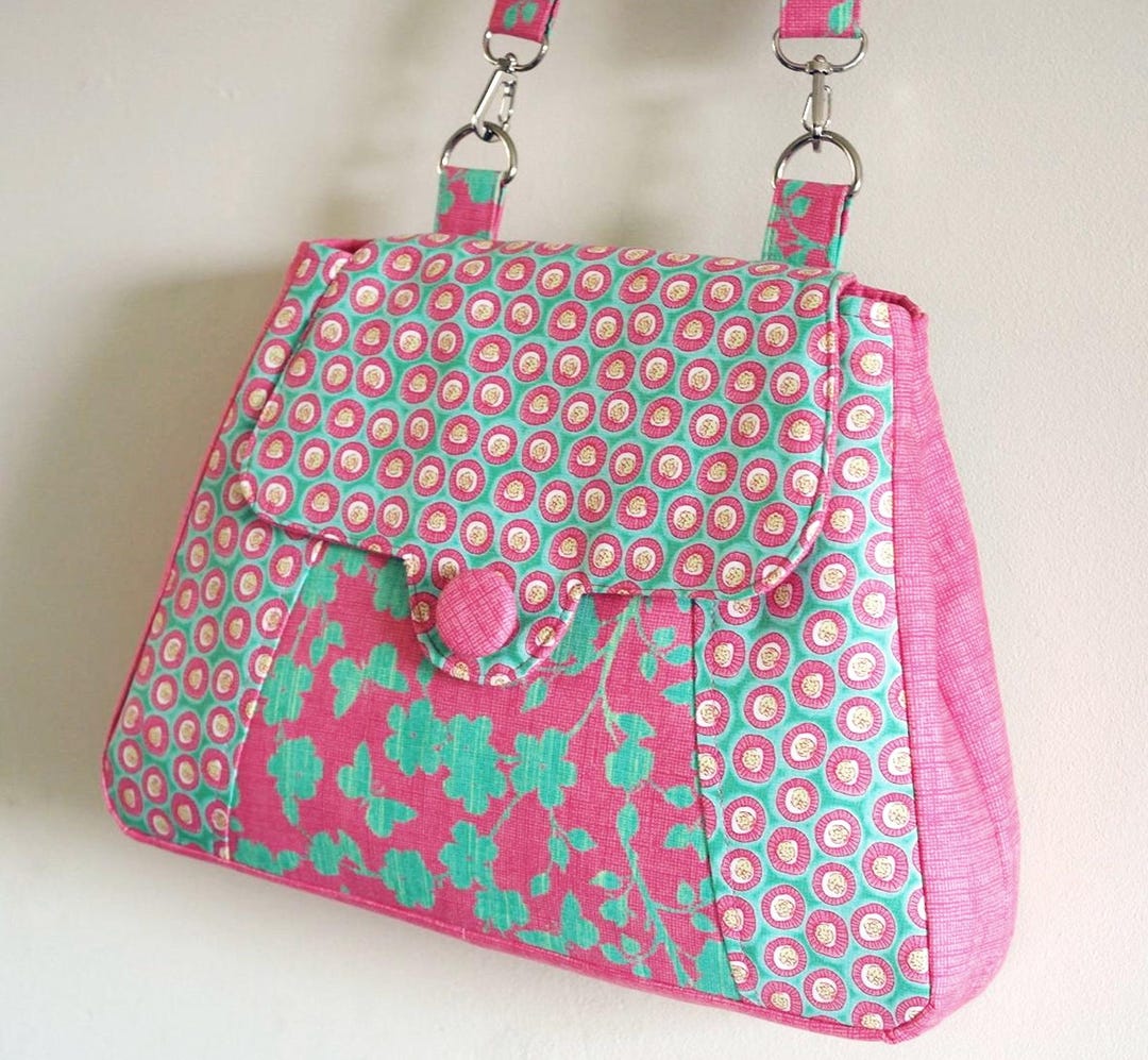 Handbag Sewing Pattern Vintage-style Hand Bag Purse Patterns PDF ...