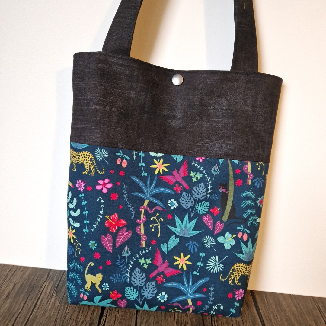 Beginner Tote Bag Sewing Pattern PDF Bagmaking Patterns - Etsy