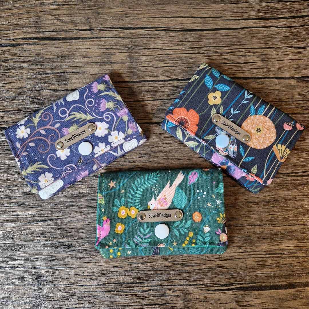 Card Wallet Sewing Pattern PDF Download Small Purse - Etsy