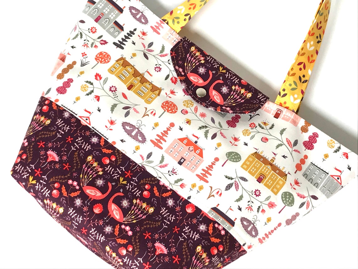 Tote Bag Sewing Pattern Elinor PDF Bagmaking Patterns - Etsy UK