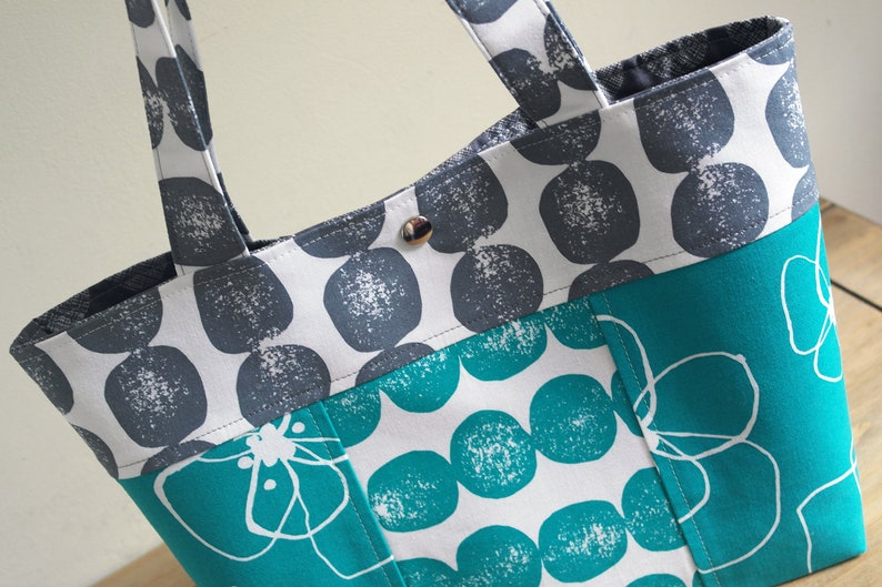 Smart Tote Bag Sewing Pattern Stylish Handbag PDF Digital | Etsy Canada