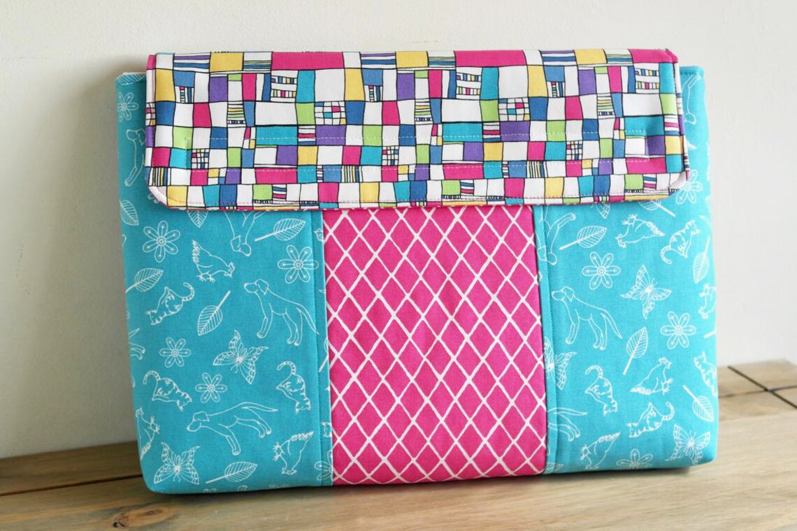 Padded Laptop Sleeve Sewing Pattern Download PDF Bag Patterns - Etsy