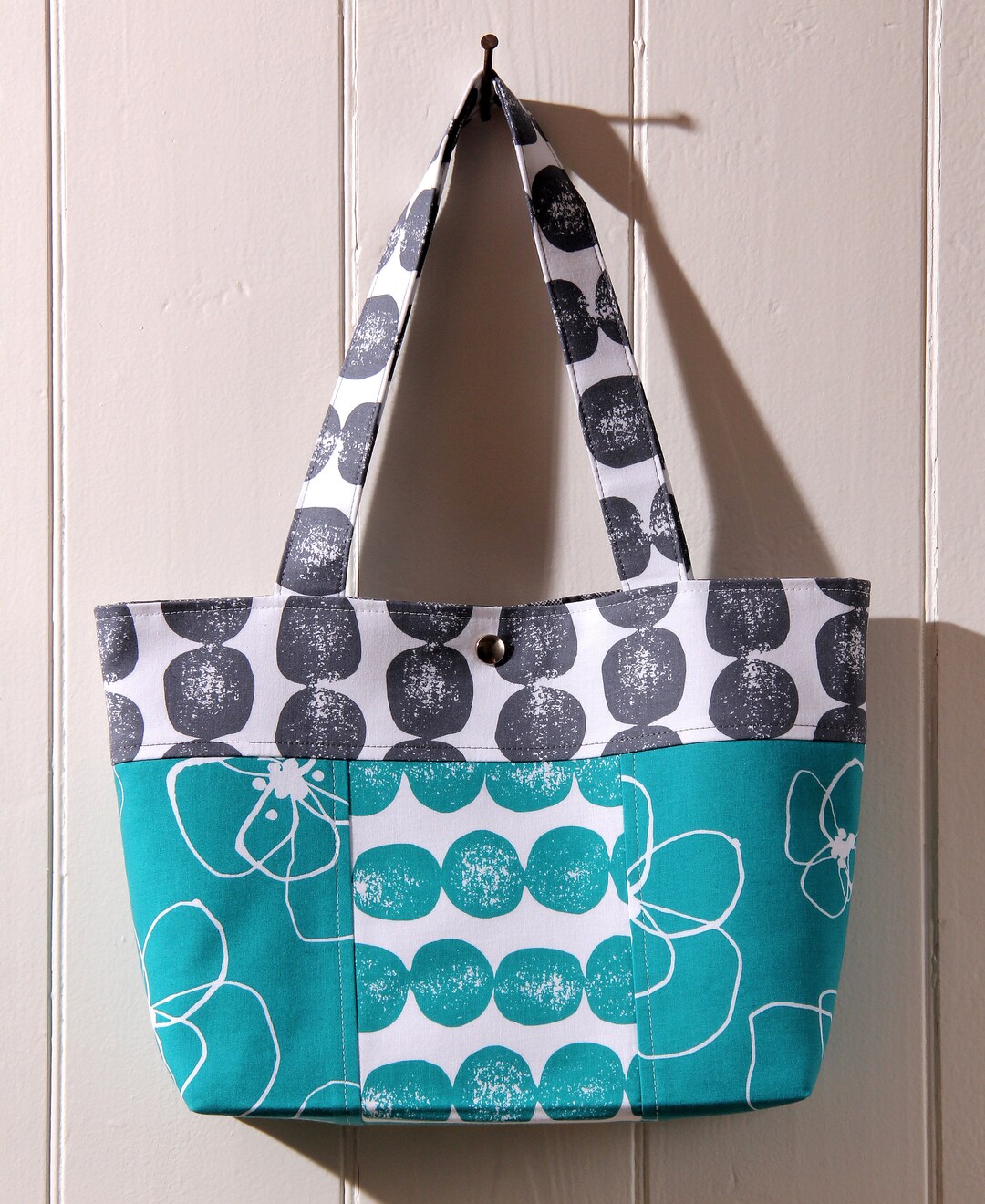 Smart Tote Bag Sewing Pattern Stylish Handbag PDF Digital Download ...