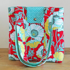 Purse Sewing Pattern Large Retro Style Handbag PDF Download Bagmaking ...