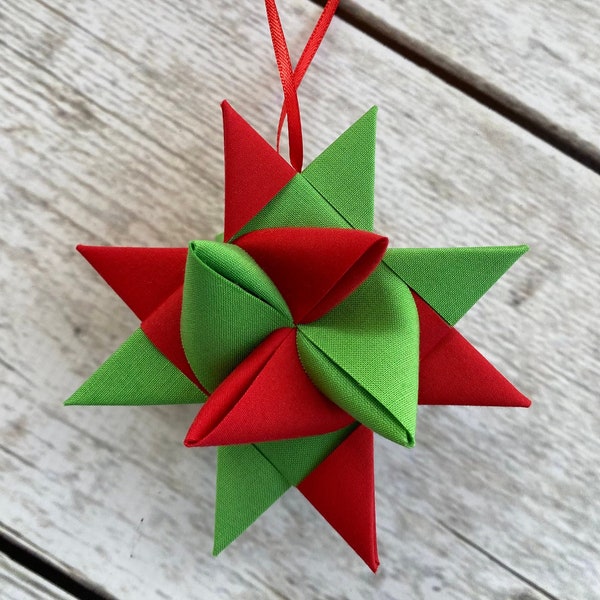 Green Star Fabric - Etsy