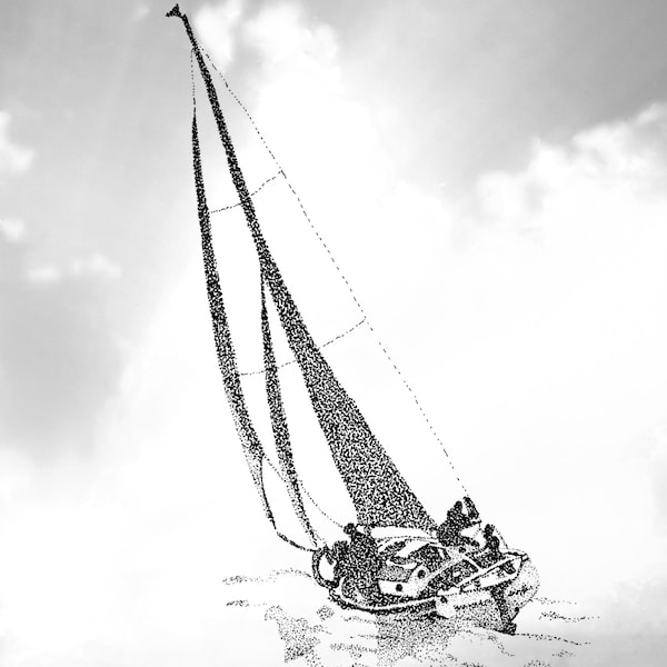 Signed Print Sailing - Etsy