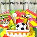 World Cup SPAIN Soccer Photo Booth Props the Ultimate Fan Accessory ...
