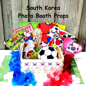 World Cup SOUTH KOREA Soccer Photo Booth Props the Ultimate Fan ...