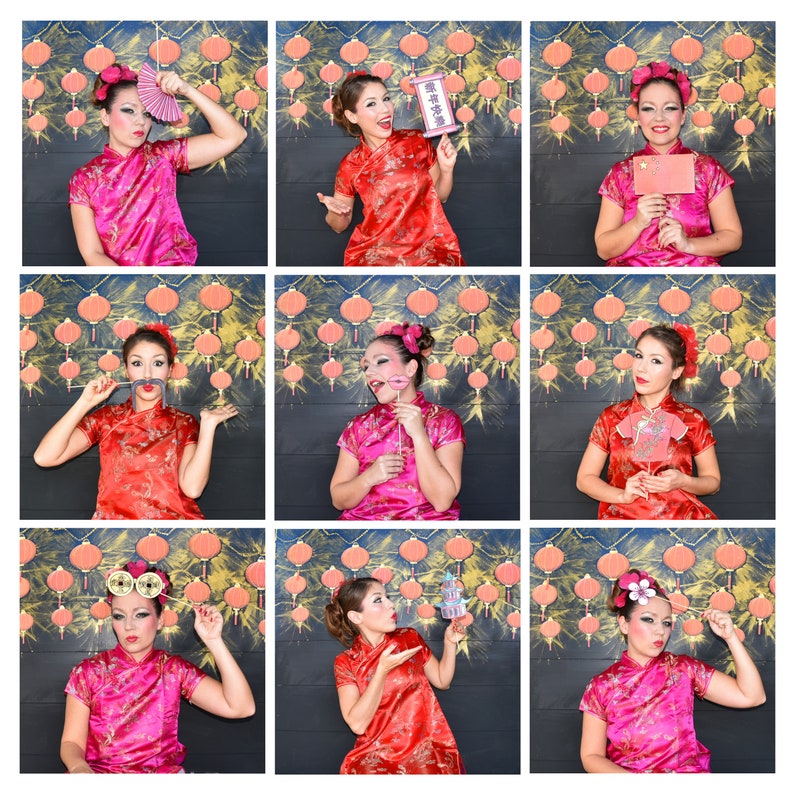 Chinese New Year/ China Photo Booth Props Perfect for Your Chinese New ...