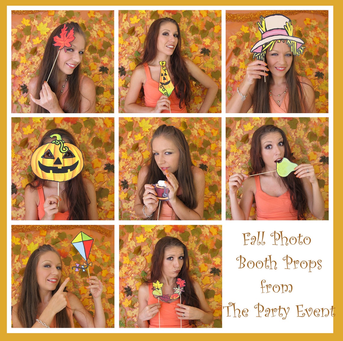 Autumn Photo Booth Props Perfect to Celebrate the Seasons - Etsy