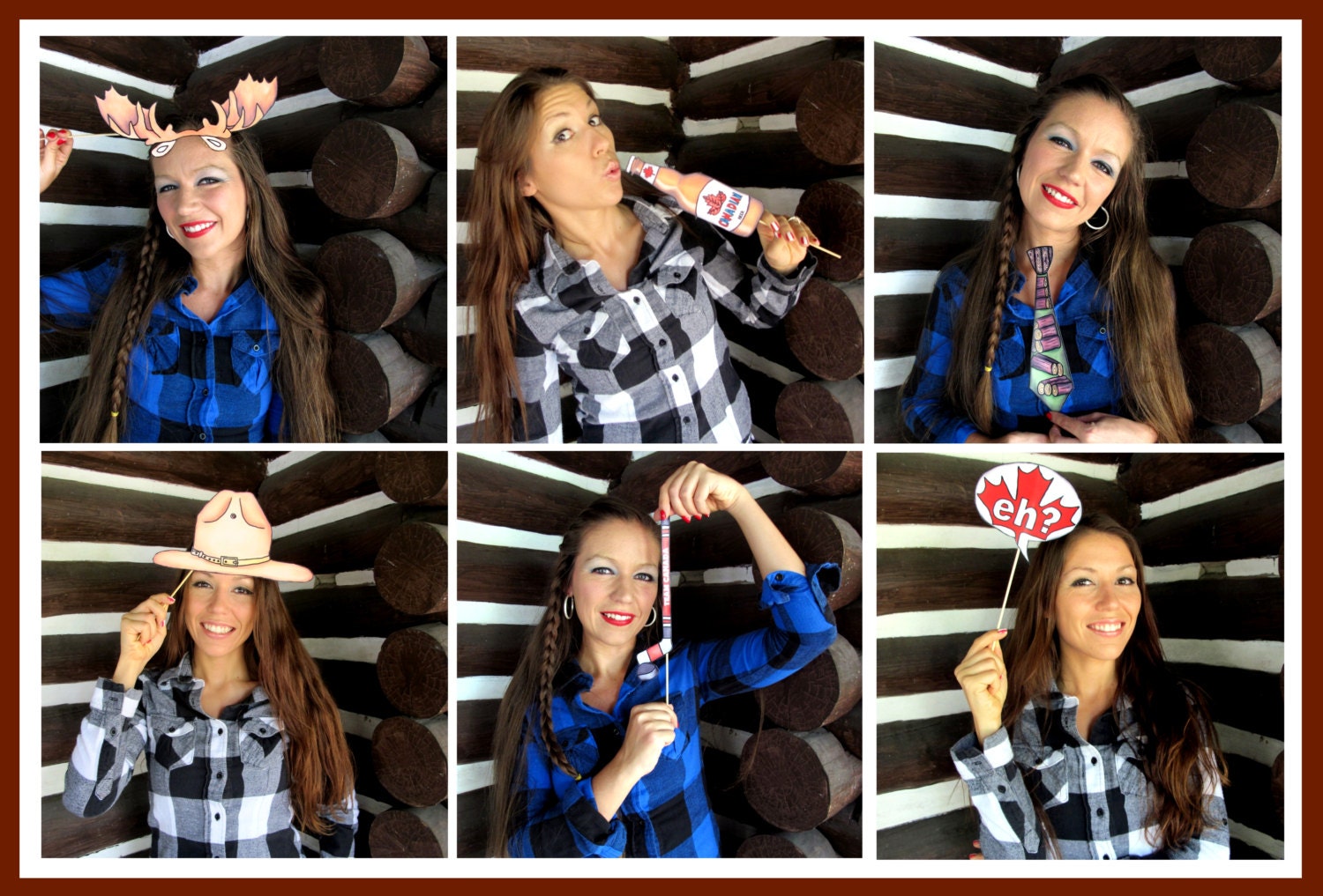 READY MADE Canada Photo Booth Props - Perfect for Celebrating Canada ...