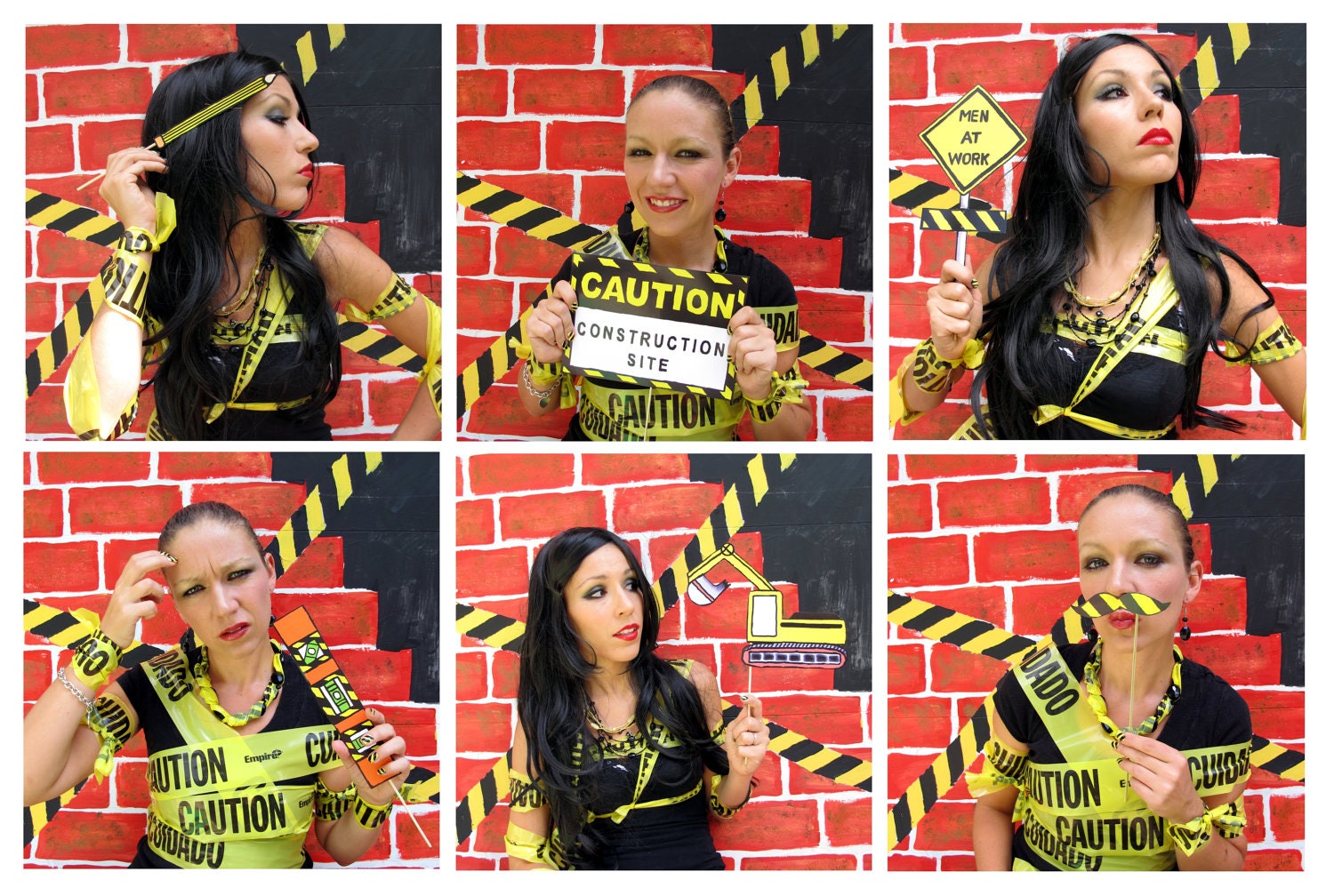 Construction and Tools Photo Booth Props - Perfect for a Themed ...