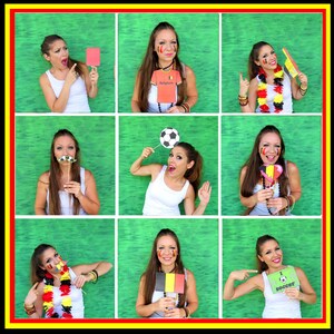 World Cup BELGIUM Soccer Photo Booth Props - the Ultimate Fan Accessory ...