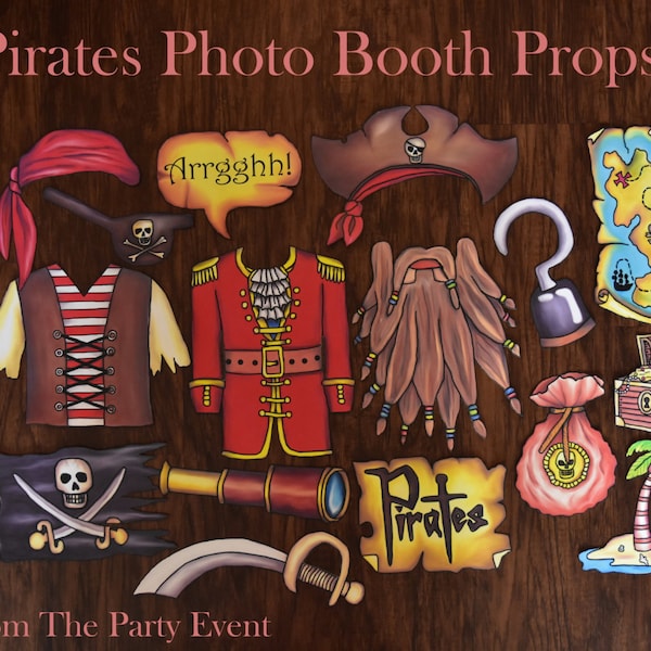 Pirate Photo Booth - Etsy