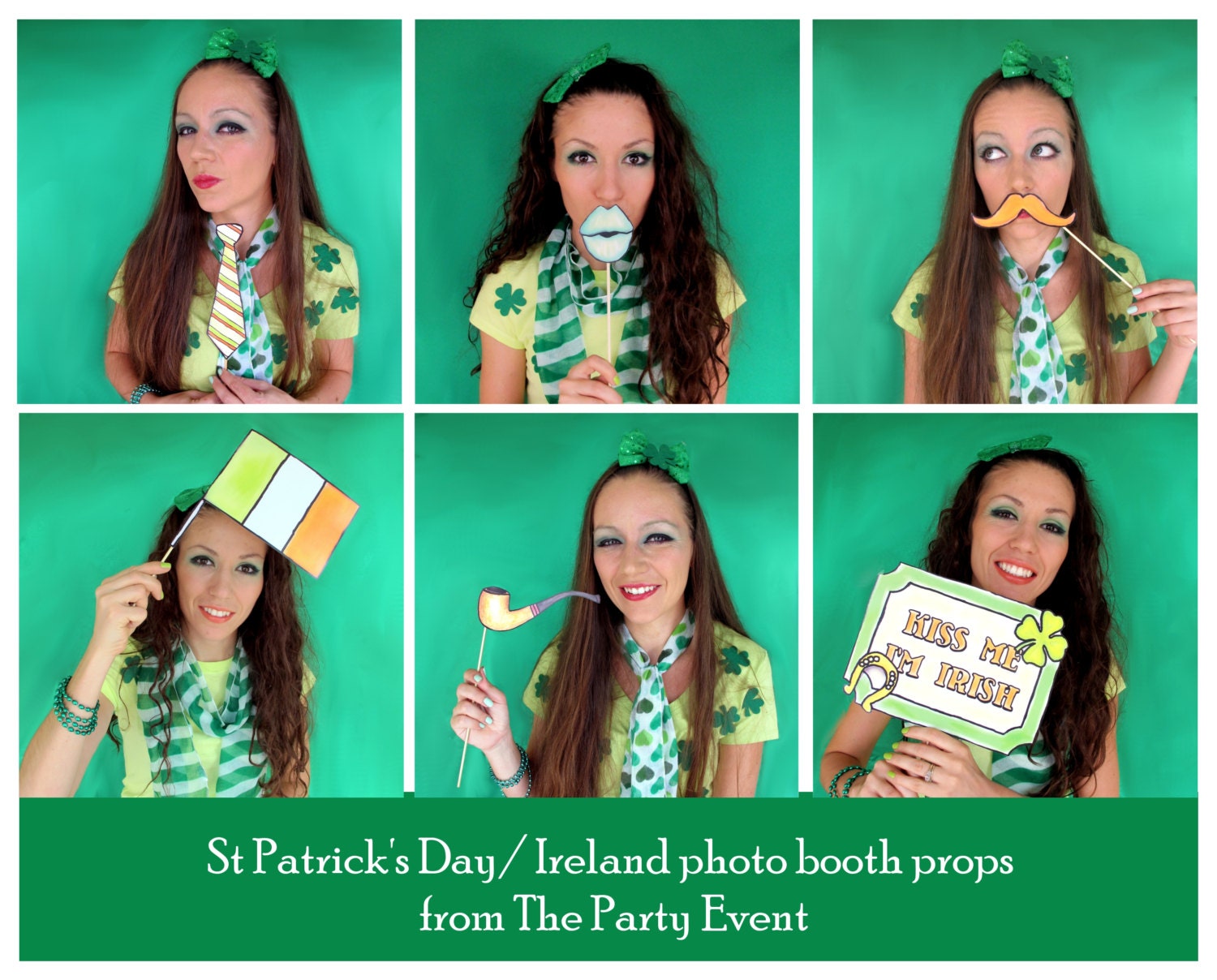 St Patrick's Day and Ireland Photo Booth Props Perfect for Celebrating ...