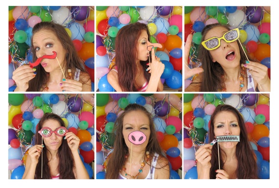 Silly photo booth props store