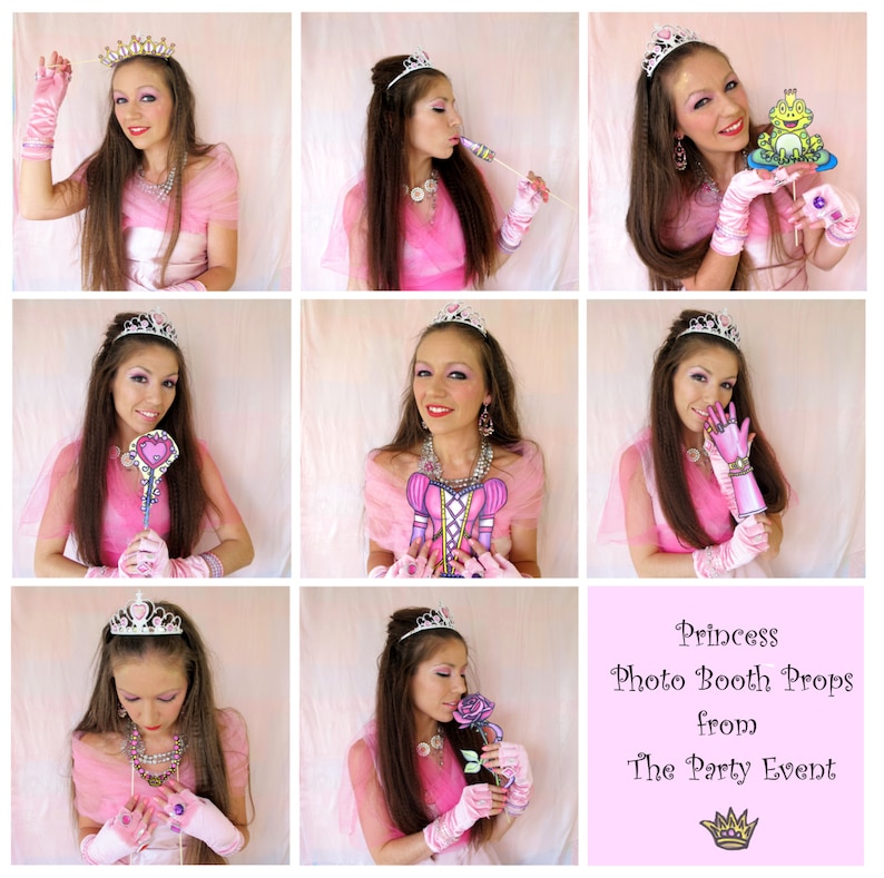 Princess Photo Booth Props Perfect for a Princess/ Castle - Etsy