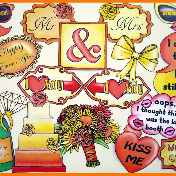 Casino Poker Photo Booth Props Perfect for Your Las Vegas Birthday ...