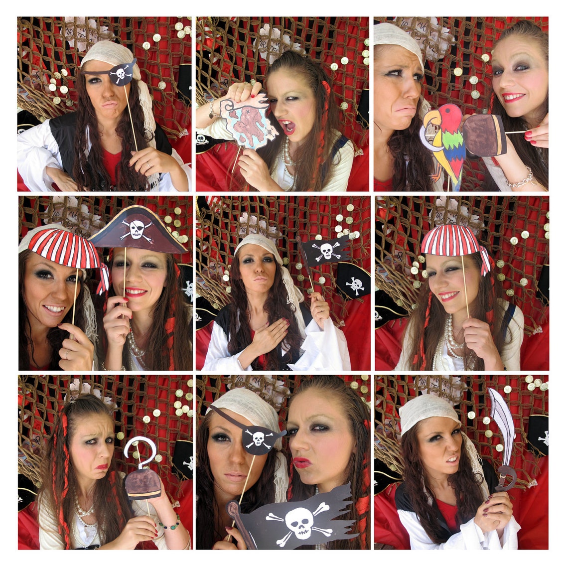 Pirates Photo Booth Props Arrrrrrr Perfect for a Pirate Party or ...