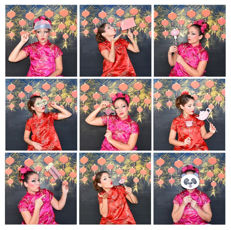 Chinese New Year/ China Photo Booth Props Perfect for Your Chinese New ...