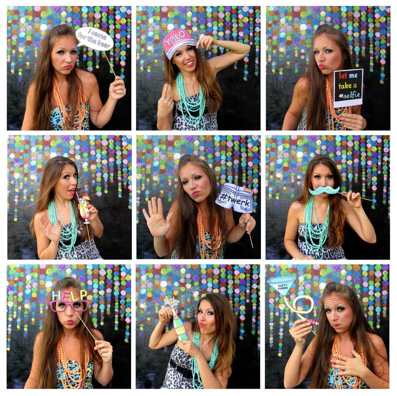 Drunk Party Photo Booth Props Perfect for Your Crazy College Sorority ...
