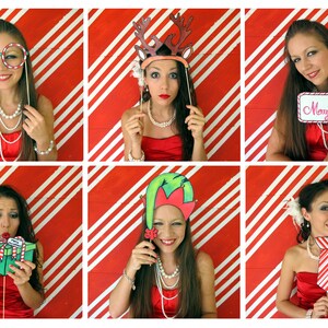 Christmas Candy Cane Photo Booth Props - Perfect for Your Christmas Day ...