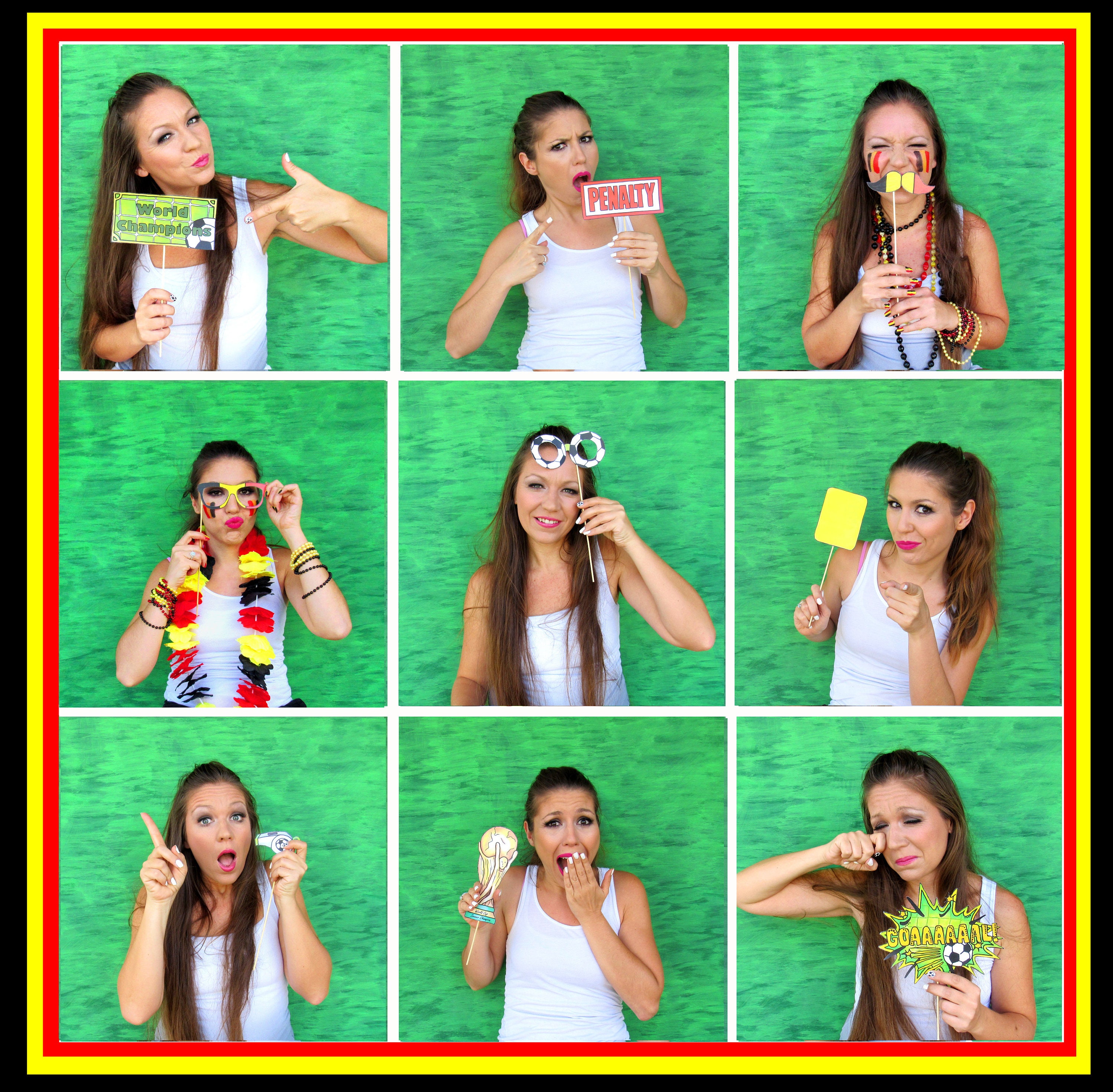 World Cup BELGIUM Soccer Photo Booth Props - the Ultimate Fan Accessory ...