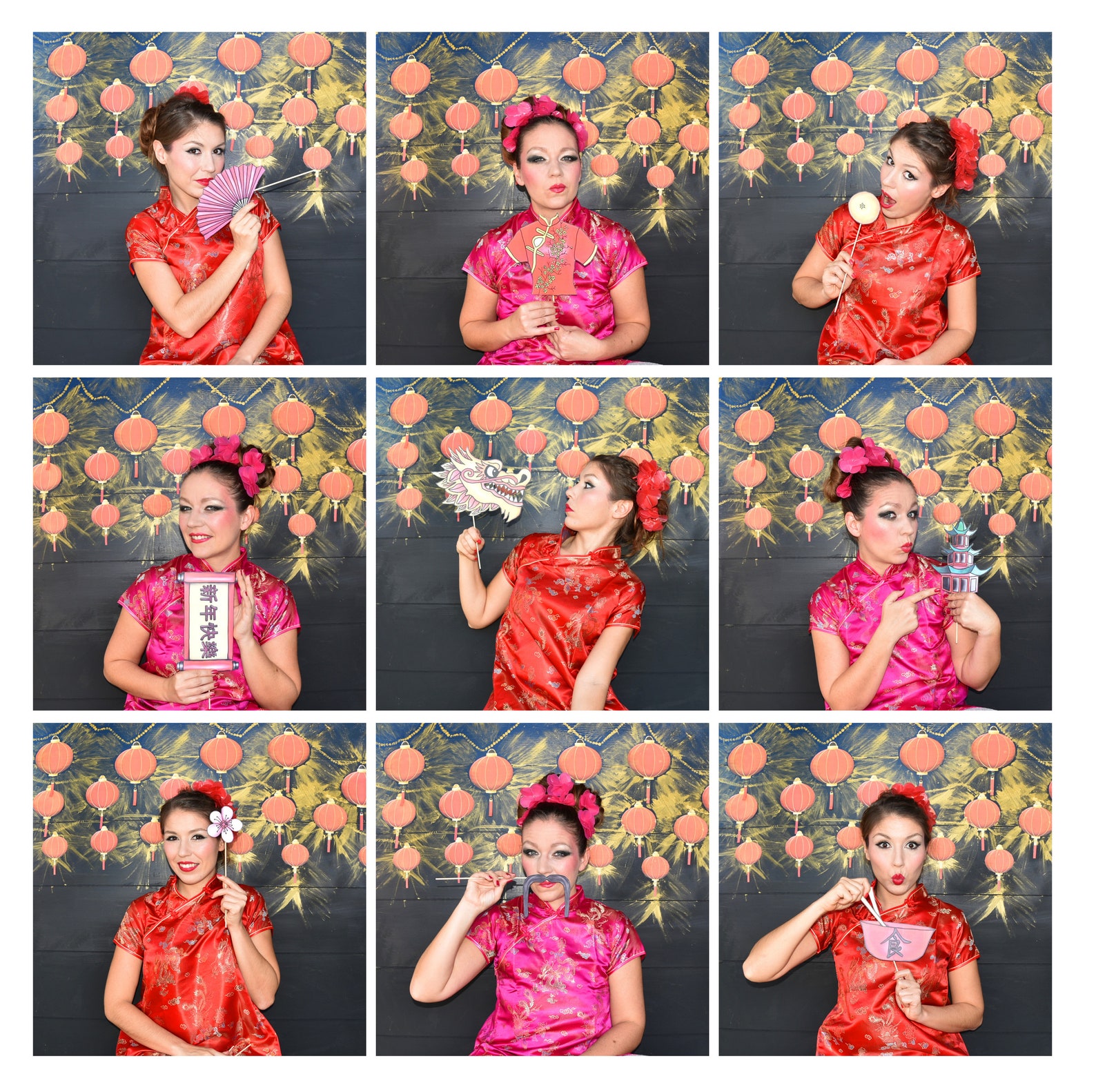 Chinese New Year/ China Photo Booth Props Perfect for Your Chinese New ...