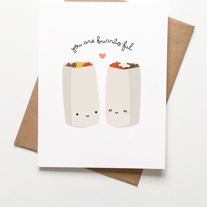 Burrito Card - Etsy