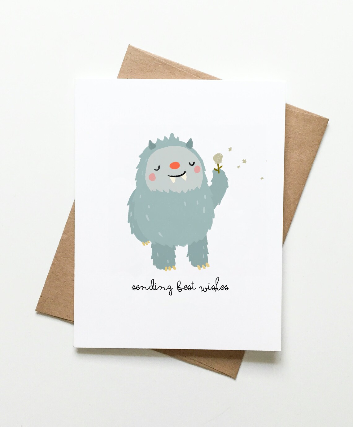 Yeti Wish Card - Etsy